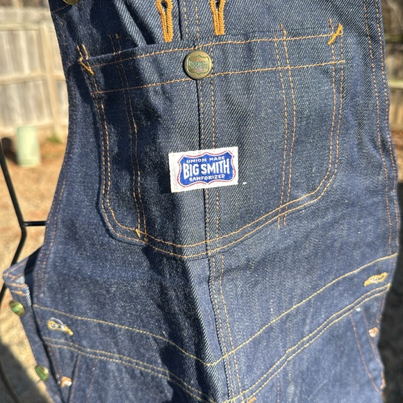 big smith | Other | Nos Vintage Sz 8 Big Smith Denim Overalls Bar ...